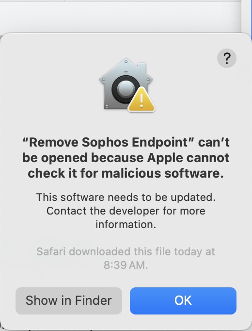 Uninstalling Sophos Home on Mac computers – Sophos Home Help
